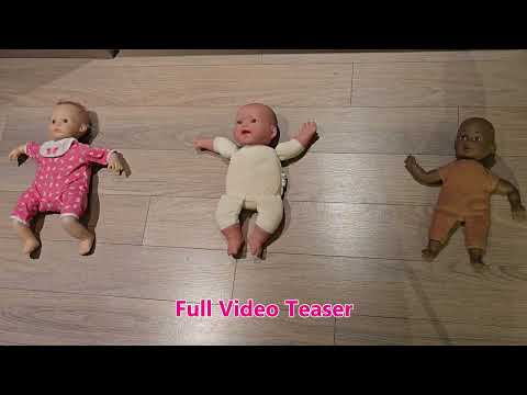 3 Doll Walkover Crush Trample in Brown Leather Sandals 1 #asmr #crush #cutebaby #uk #germany #cute