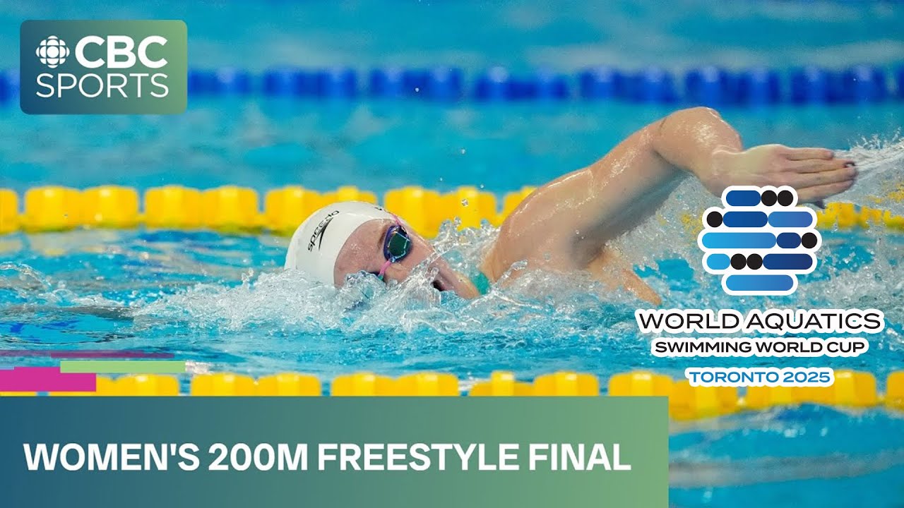 WORLD RECORD in women's 200m freestyle final at swimming World Cup stop ...