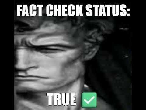 Fact check status: true / meme