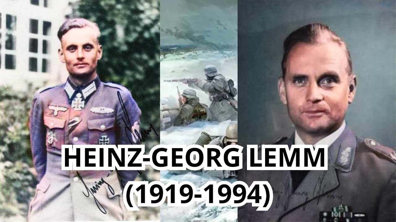 Heinz-Georg Lemm, el INCREÍBLE SOLDADO más CONDECORADO de la WEHRMACHT ...