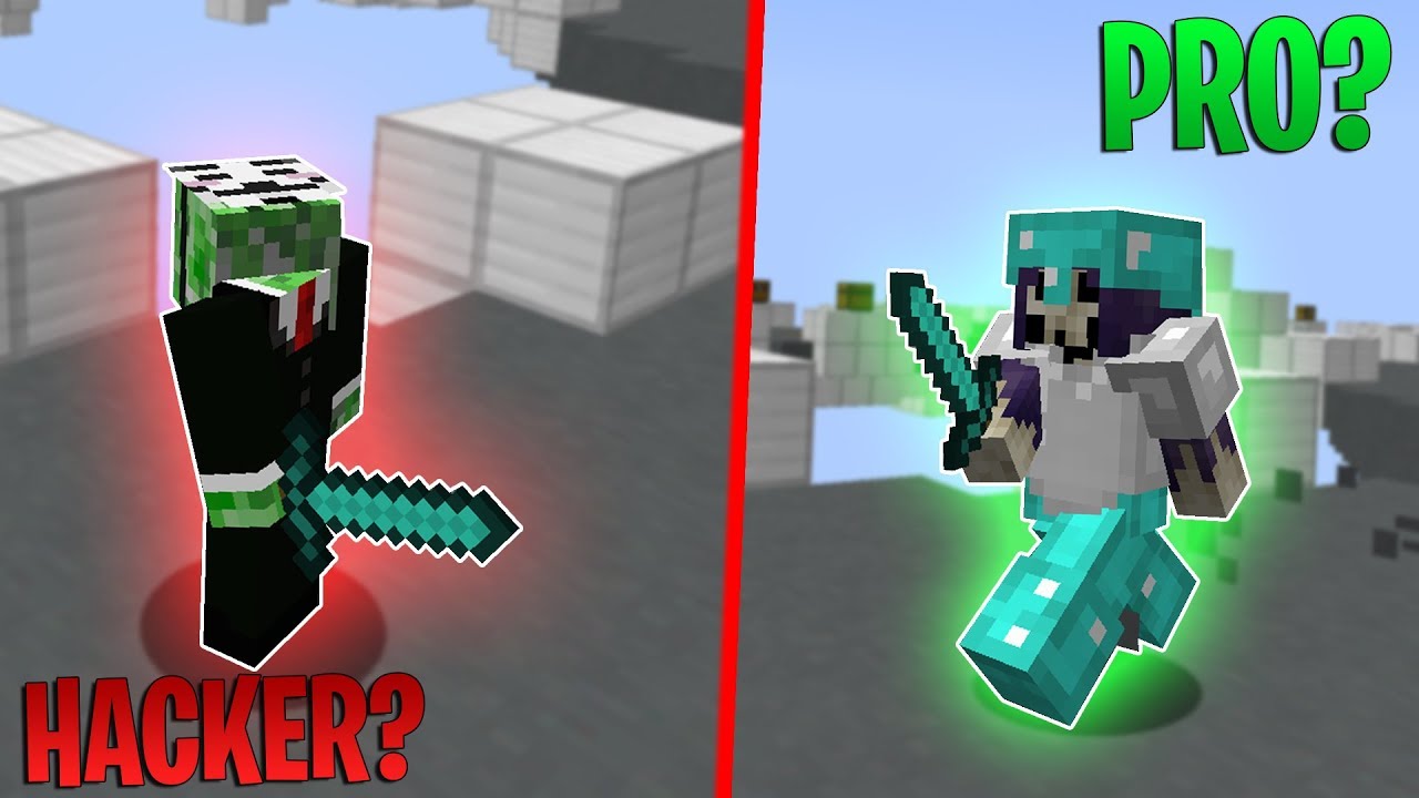 Minecraft: HACKER OU PROPLAYER? - YouTube