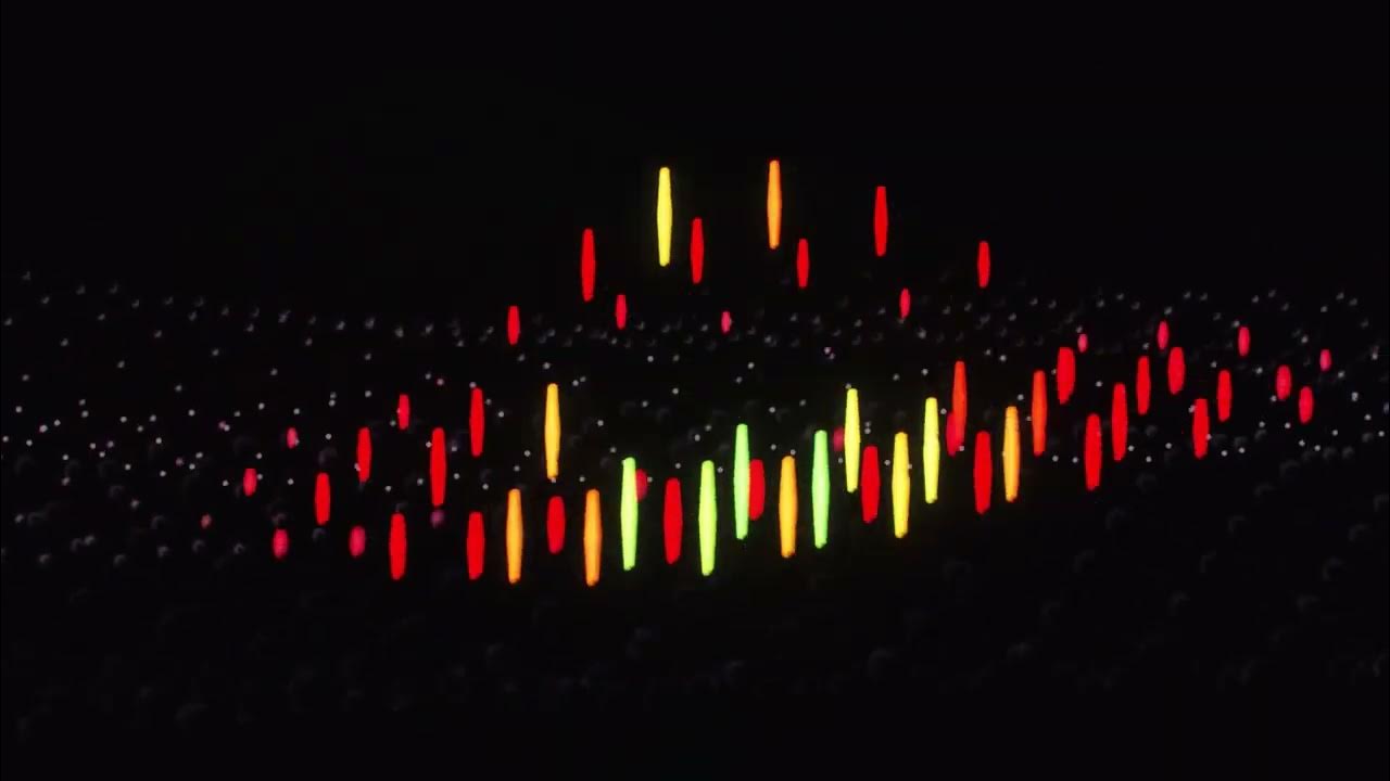 Long Yellow and Red Bokeh (1 Hour Relaxing, Satisfying, VJ Loop ...