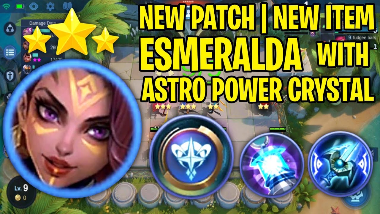 Magic Chess: New Patch | 3 Star ESMERALDA with Astro Power Crystal | 6 ...