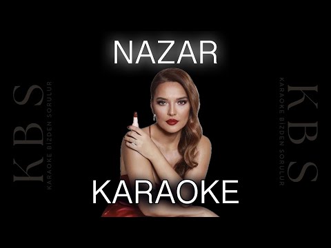 Demet Akalın - Nazar | (Kaliteli Karaoke)