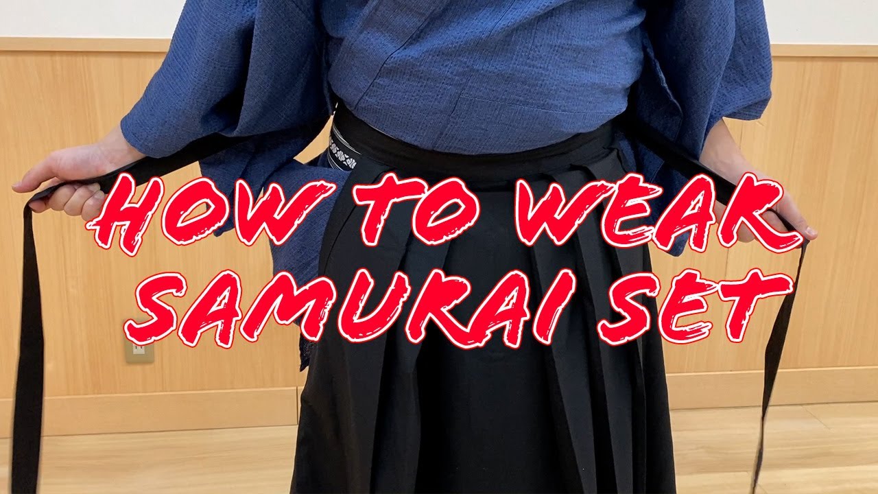 How to wear a samurai costume #samurai #Japan #samuraiexperience - YouTube