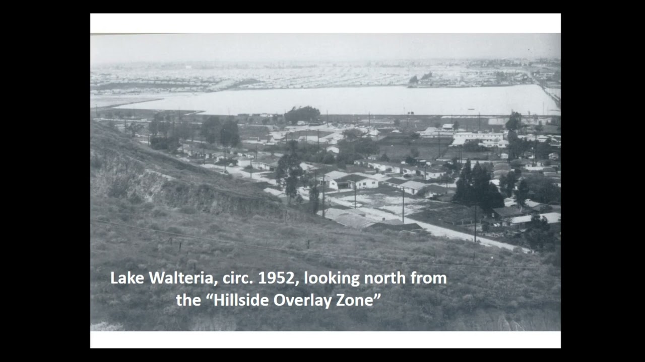 Lake Walteria circ. 1952 - YouTube
