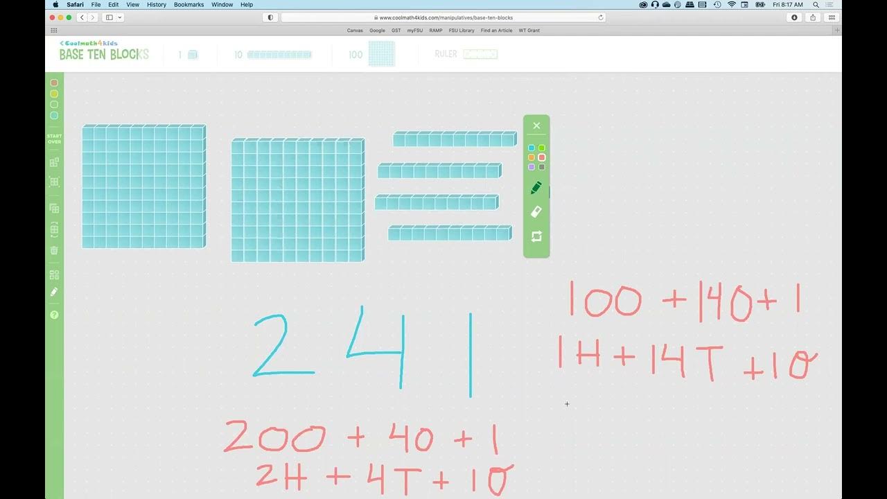 Composing and decomposing 3-digit numbers, Florida BEST Math Standards ...