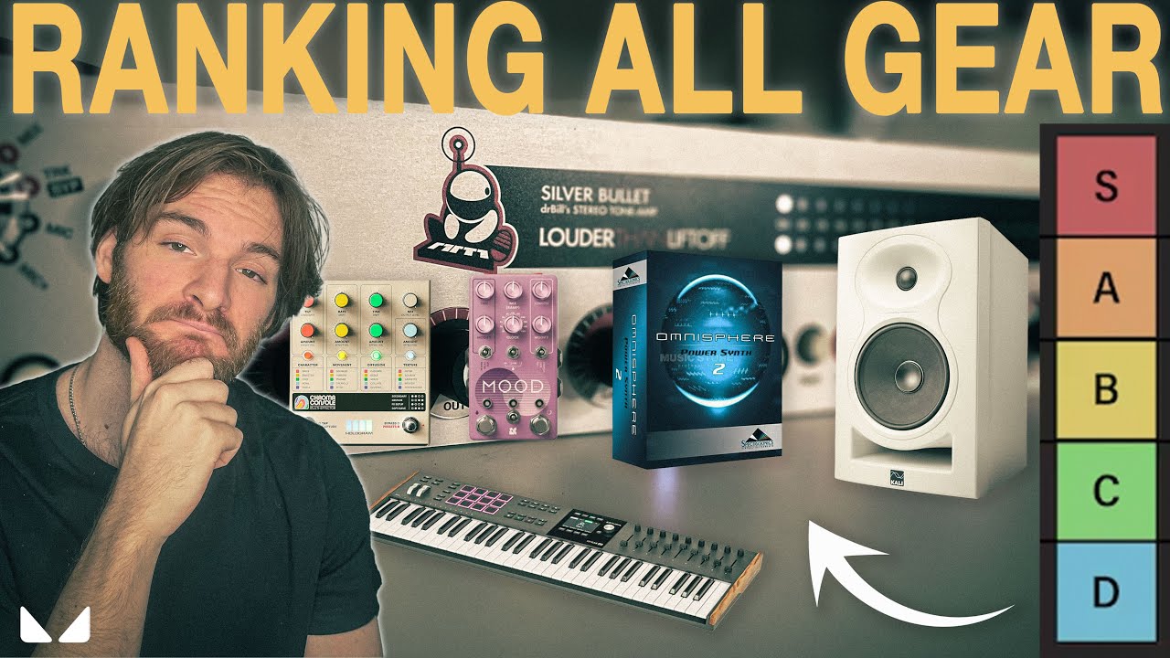 I Ranked All The Studio Gear I Used in 2025 (Tier List) - YouTube
