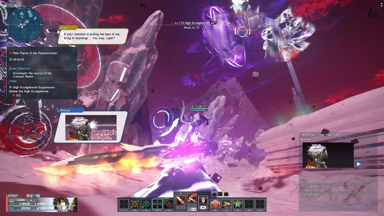 PSO2 NGS: LTQ: Pale Flame of the Planetwrecker - YouTube