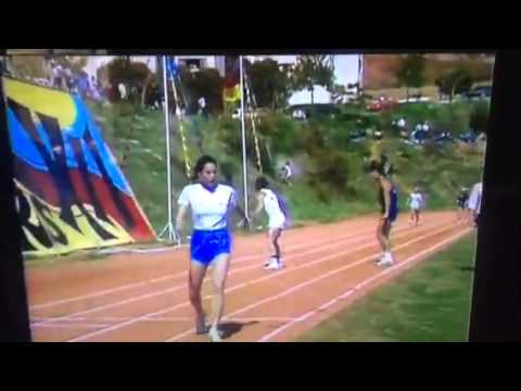 Battle of the Network Stars baton fall - YouTube