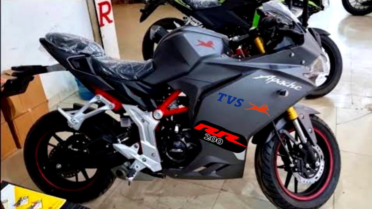 Finally TVS Apache RR200 வந்தாச்சு😍|RTR 200 4V | RR200 | Under 1.45 ...