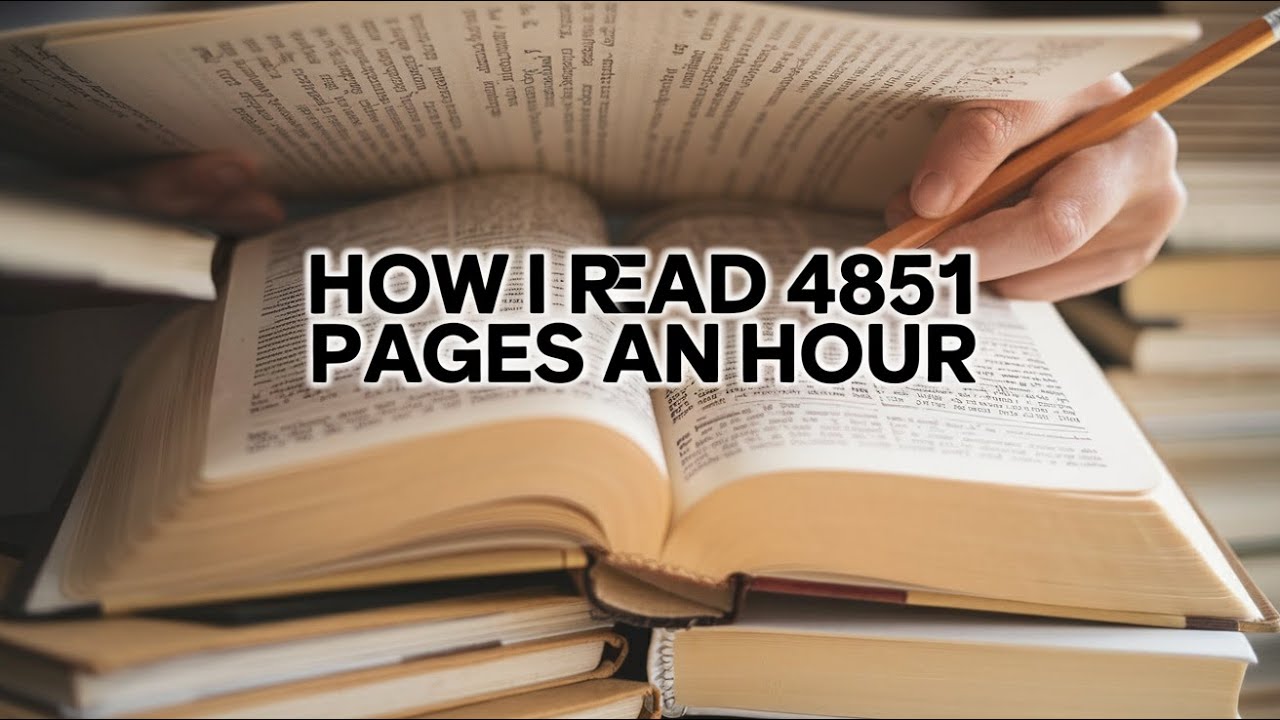 How to Absorb Books 10x Faster in 3 Days (from an MBA Student) - YouTube