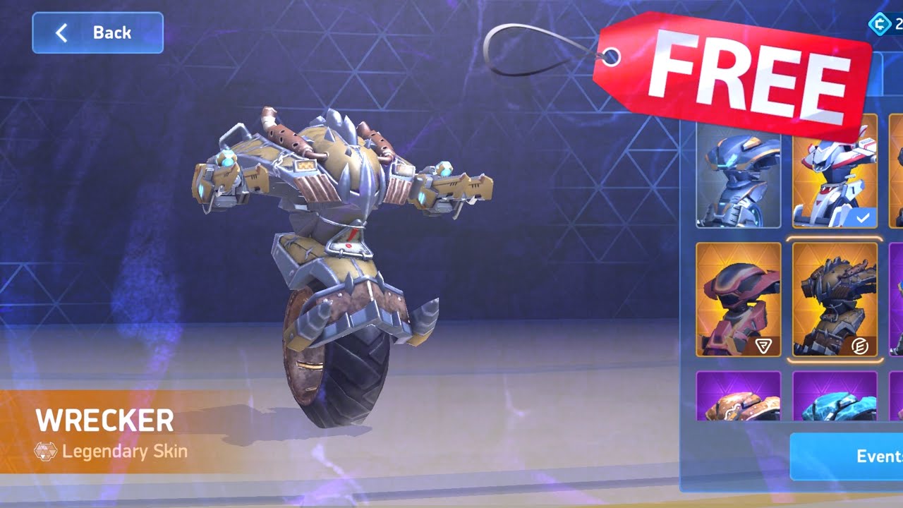 I Got Free Wrecker Skin For Killshot-Mech Arena||mech arena - YouTube