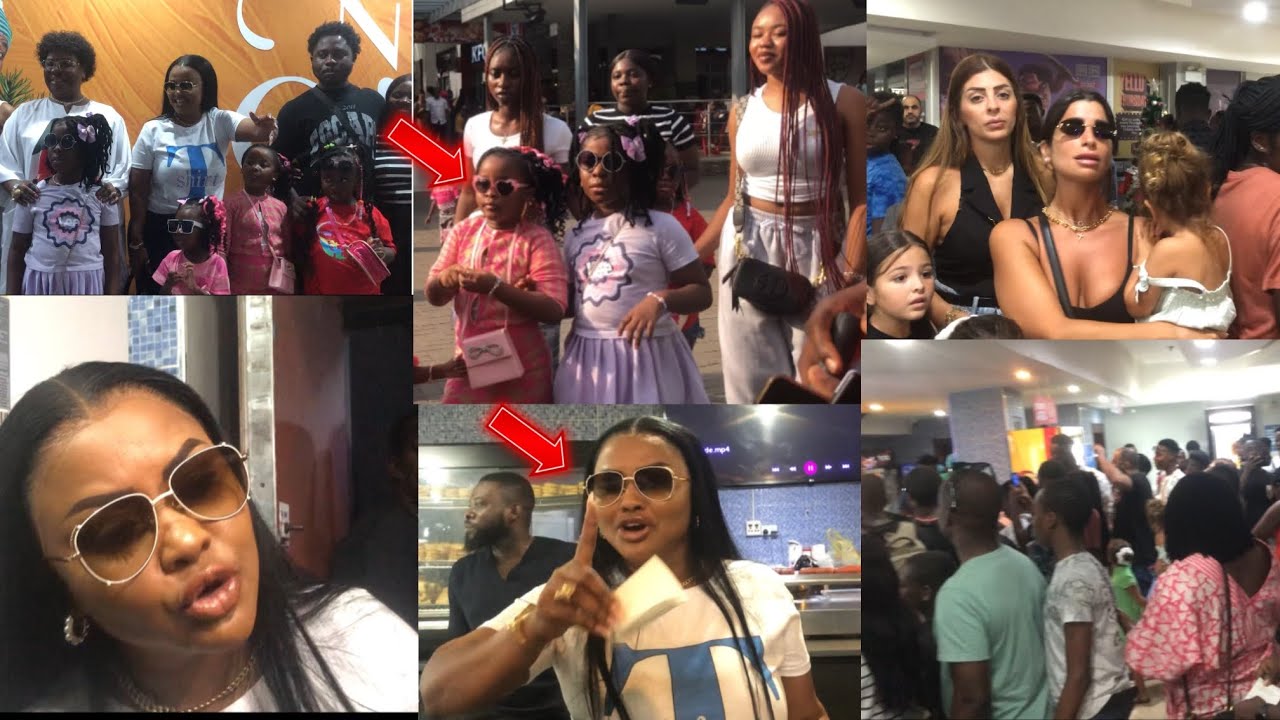 Empress Nana Ama Mcbrown first Time Enjoying Movie Premiere with Baby ...