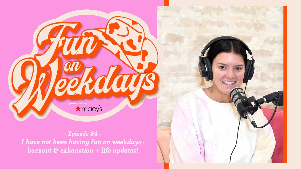 I have not been having fun on weekdays - burnout & exhaustion + life ...