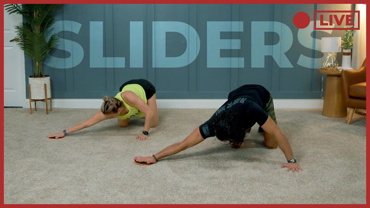 Mobility Flow with Sliders - LIVE with Coach Zach & Coach Ashley - YouTube