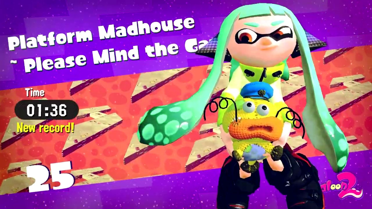 [Splatoon 2] Platform Madhouse (25) in 1:36 - YouTube