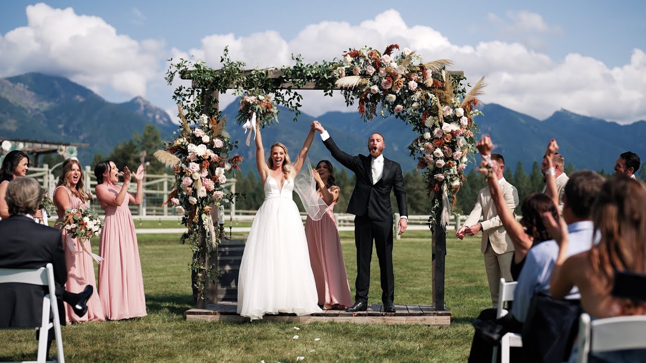 Maxine & Jake | A Destination Wedding at Sky Ridge Ranch Montana - YouTube