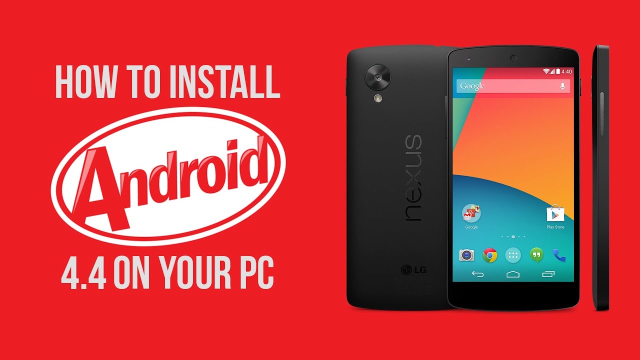 How to install Android 4.4 KitKat RC 2 on your PC - YouTube