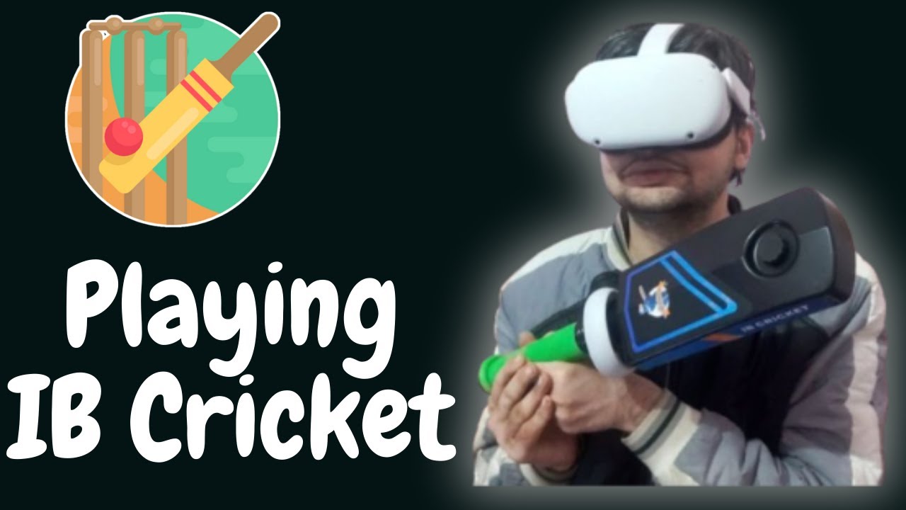 Playing IB VR Cricket Game For First Time With Oculus Meta Quest2 in ...