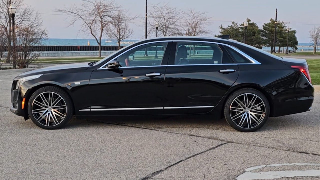 Cadillac CT6 20 in Wheels Installed Curva Concept - YouTube