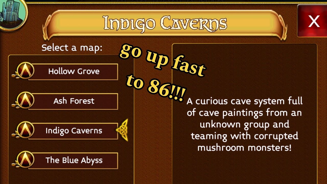 Arcane Legends - Best maps to level up to 86! - YouTube