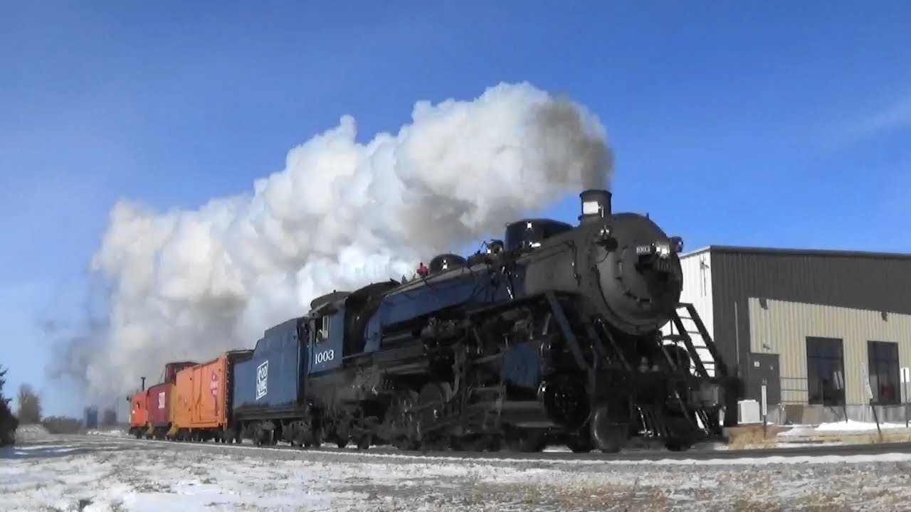 SOO Line 1003: The Hartford Santa Train 11/10/18 - YouTube