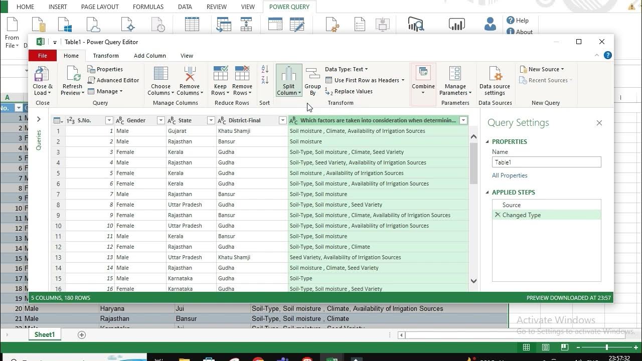 How to handle checkbox questions for data analysis using excel ? - YouTube