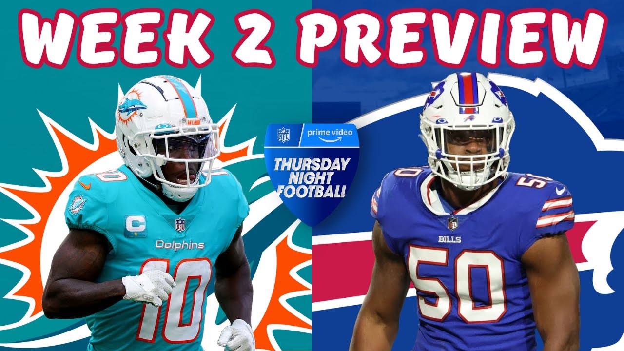 Buffalo Bills vs. Miami Dolphins WEEK 2 PREVIEW - YouTube