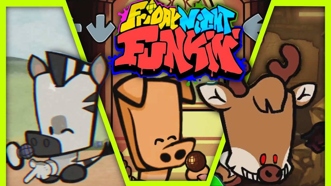 🎭 [FNF] Suspects INDIE CROSS MOD 🐹 [Week CUPHEAD SANS y BENDY] Friday ...