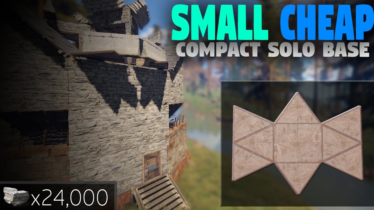 NEW ULTIMATE Solo/Duo Base | (CHEAP) Rust Base Building - YouTube