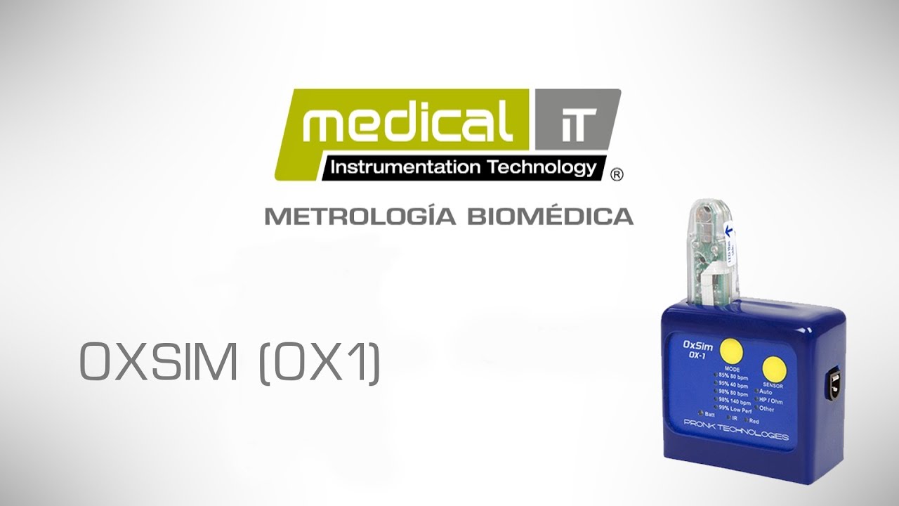 Pronk, OxSim (OX1) (Simulador para Monitoreo Hemodinámico) - YouTube