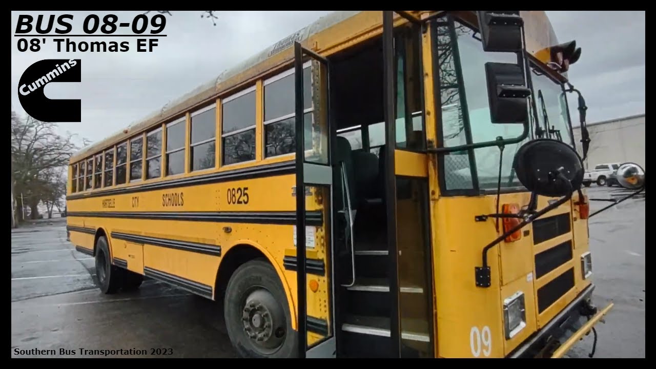 [Bus #0809] 2008 Thomas MVP EF [Cummins 5.9L ISB] - Ride Along with me ...