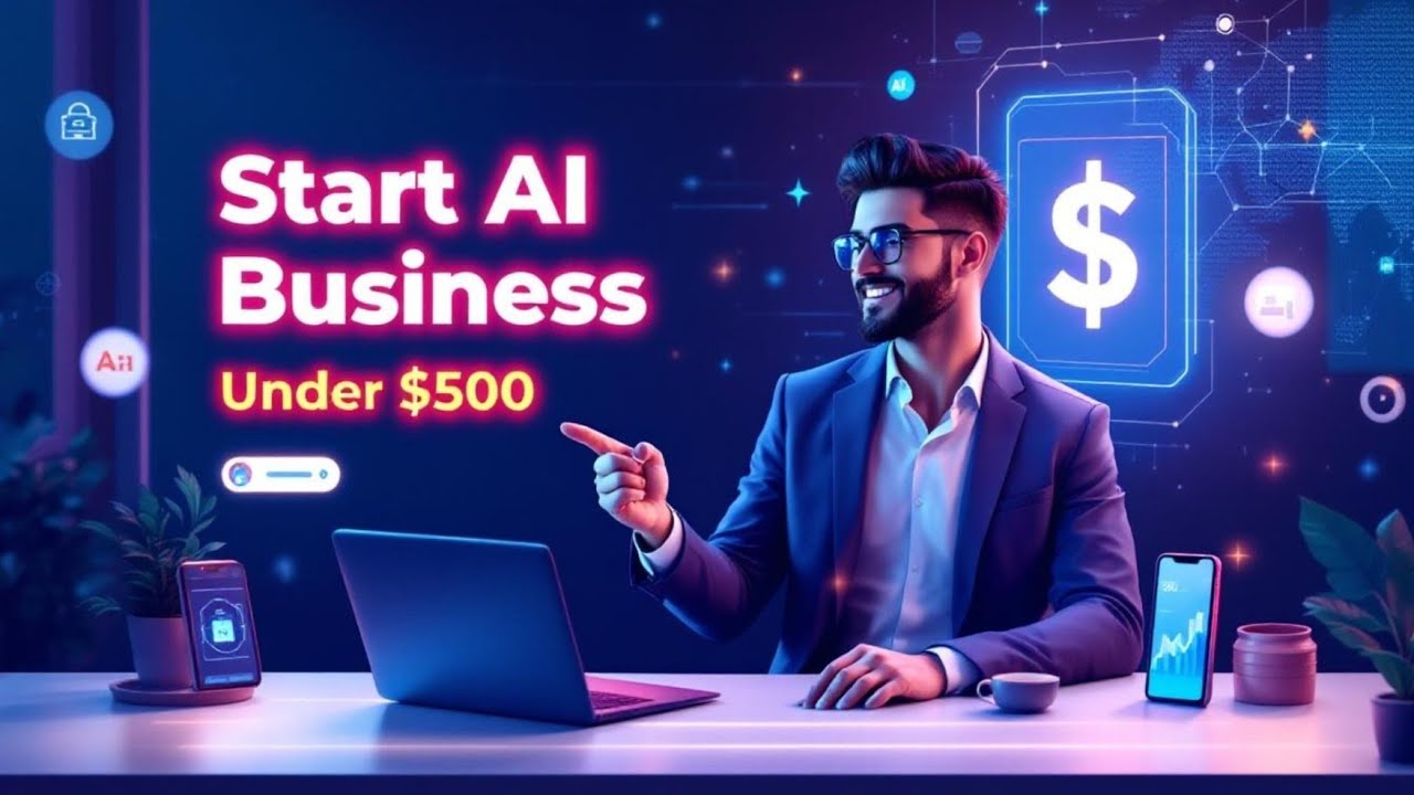 How to Start an AI Business for Under $500 - YouTube