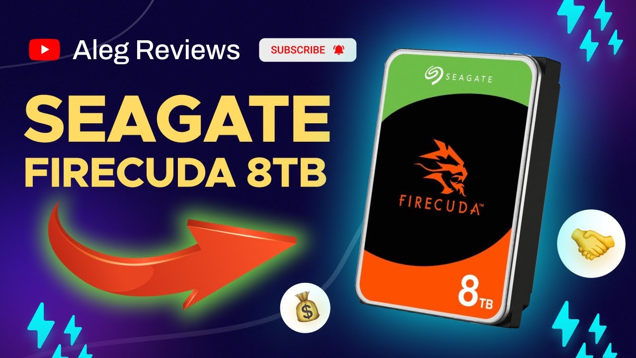 Seagate Firecuda 8TB Gaming HDD Unboxing - YouTube