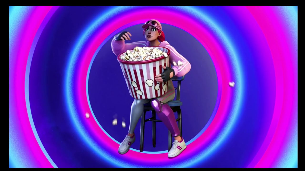 1 hour of Jumbo popcorn emote - YouTube