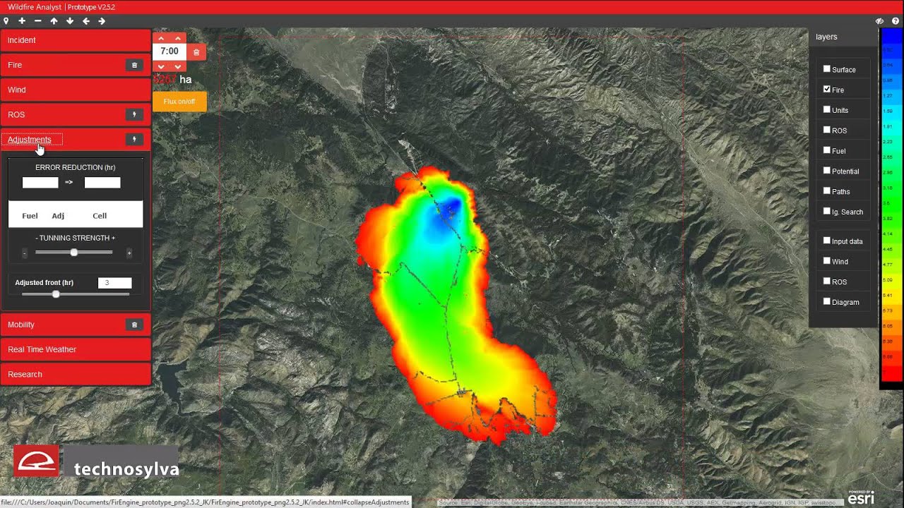 Technosylva's Wildfire Analyst Labs No. 2 - YouTube