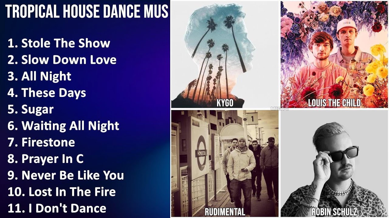 TROPICAL HOUSE DANCE Music Mix - Kygo, Louis The Child, Matoma ...