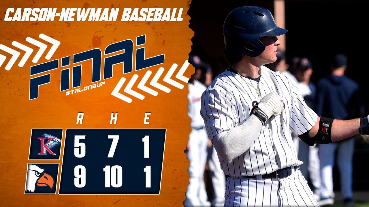 Carson-Newman Baseball 2025: C-N 9, King 5 Highlights 2-1-25 - YouTube