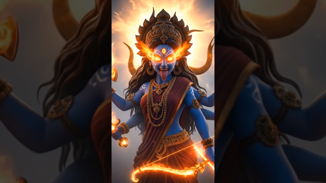 Kali Mata Roudra Form: Divine Energy Revealed! 🔮😱#KaliMata # ...