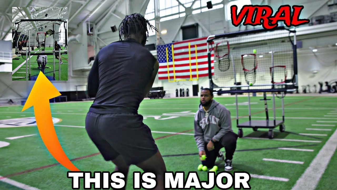 Colorado Buffaloes QB Shedeur Sanders Is Going VIRAL With This TENNIS ...