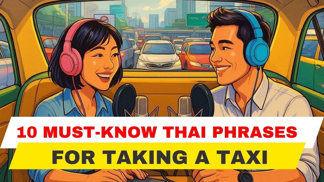 🚕10 Must-Know Thai Phrases for Taking a Taxi – Ride Like a Pro ...