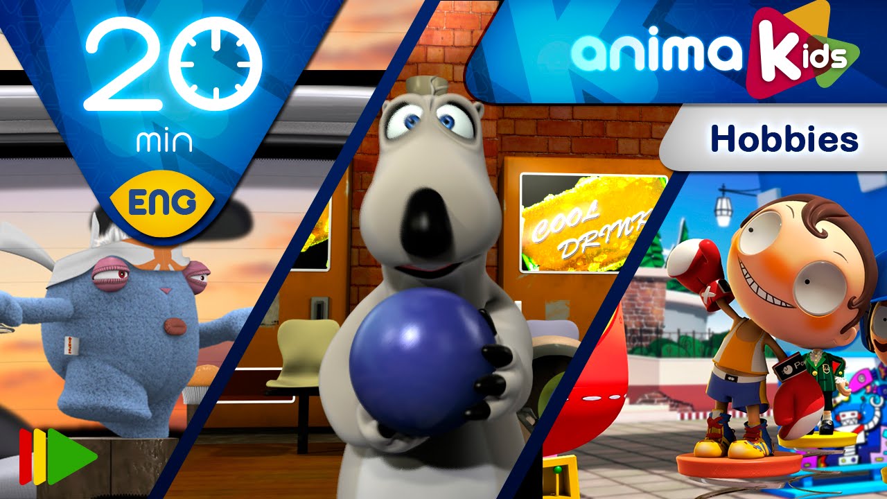 Hobbies | Animation for Kids | 20 minutes - YouTube