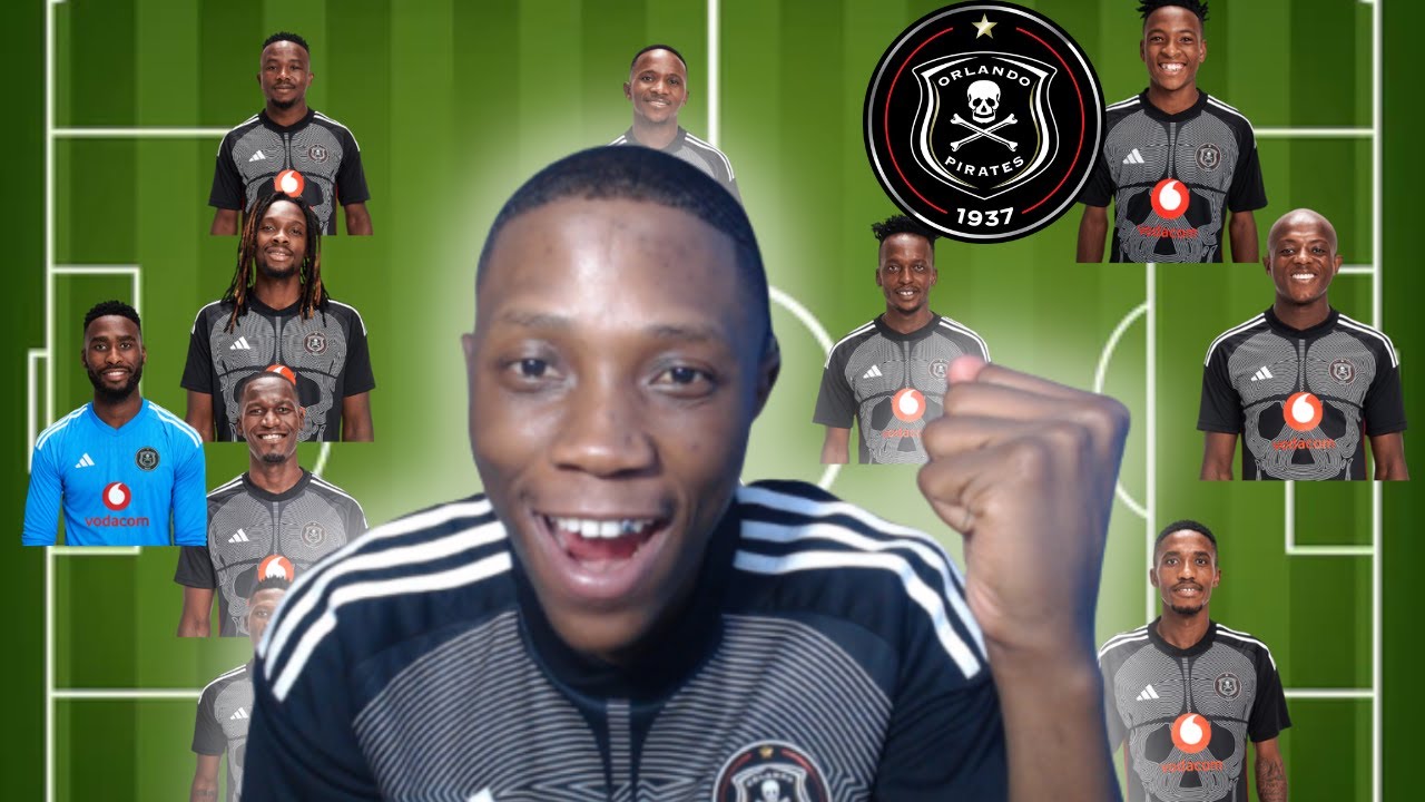ORLANDO PIRATES VS STELLENBOSCH LINE UP REVEALED - YouTube