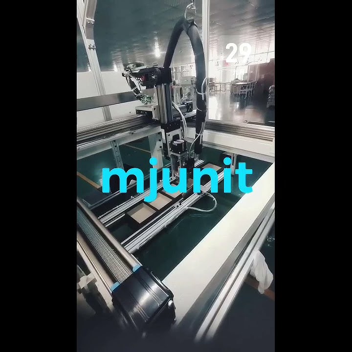 mjunit production line non-standard customized linear slide module 3 axis motion XYZ gantry glue ...