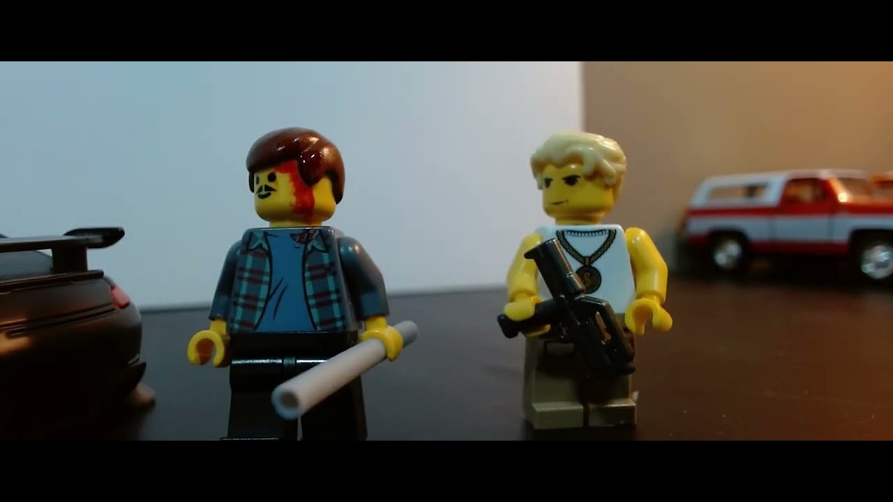 Lego Fight Scene Stop Motion - YouTube