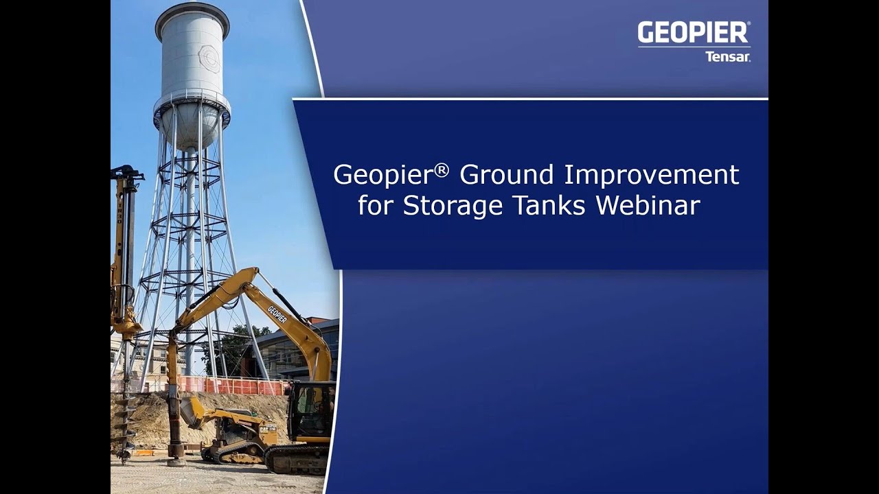 Geopier® Ground Improvement Solutions for Storage Tanks - YouTube