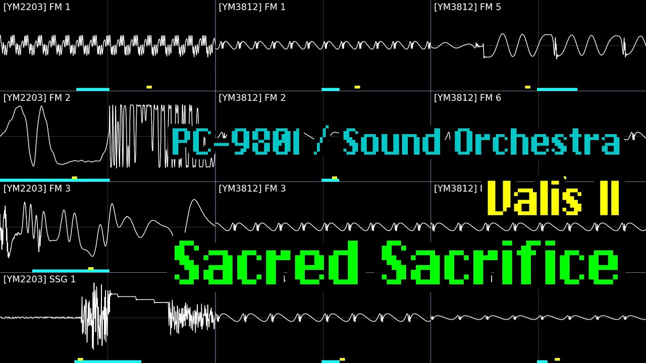 Shinobu Ogawa - "Sacred Sacrifice" (Valis II, PC-98 / Sound Orchestra ...