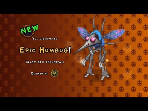 How to breed epic humbug on earth island in my singing monsters - YouTube