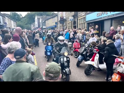 The Ribble Valley Scooter Rally . 22-24 September 2023 . Clitheroe ...